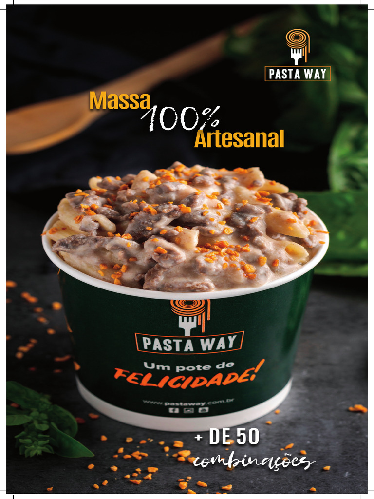 Cardápio PASTA WAY GOIÂNIA GO CMYK | PDF