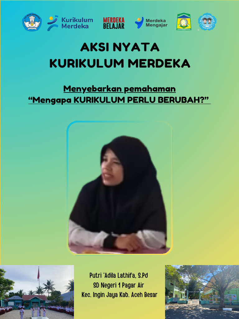 Aksi Nyata "Kurikulum Merdeka" (Putri Adila Lathifa) | PDF