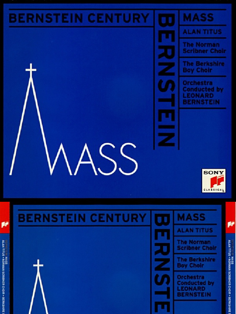 Bernstein, Mass - CD Booklet | PDF