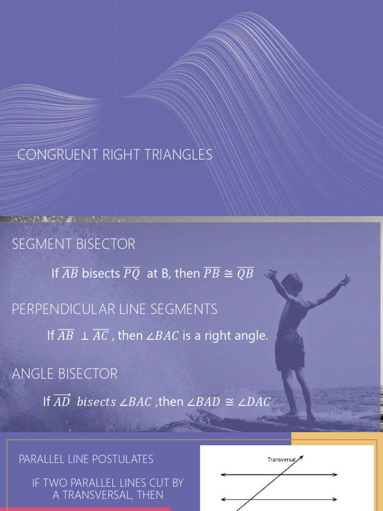 Congruent Right Triangles | PDF | Triangle | Geometry