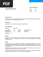 Basf Tds - Lupranate m20s | PDF | Materials | Chemistry
