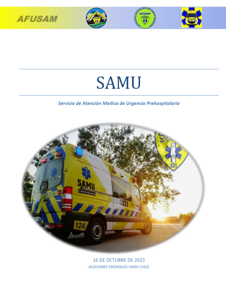 Samu Critico | PDF | Ambulancia | Emergencias Médicas