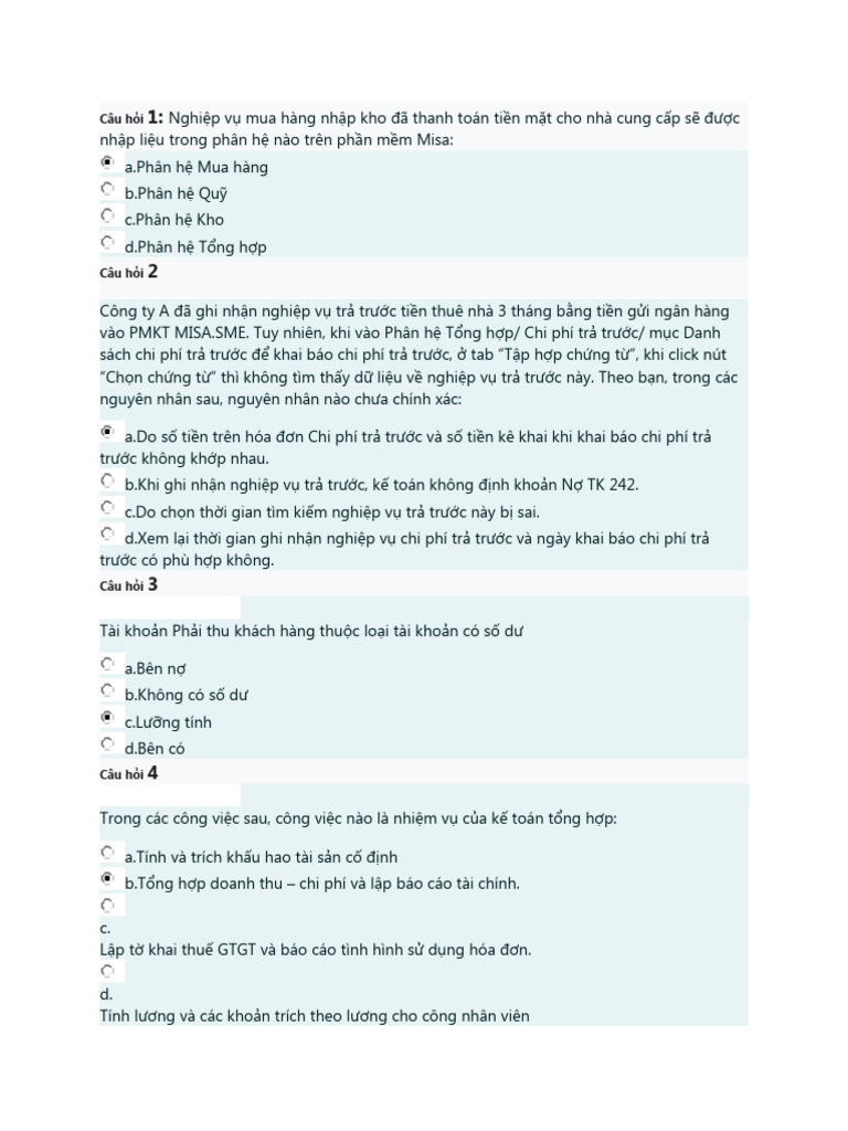 TN Tong Hop | PDF