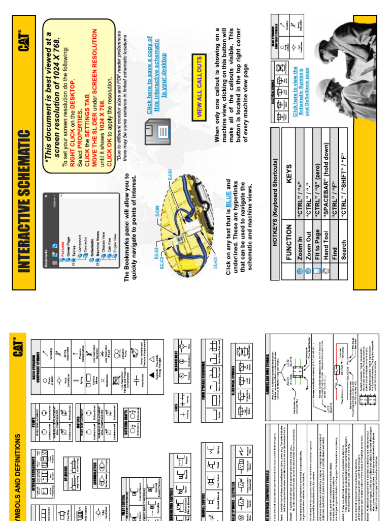 HYDRAULIC SCHEMATIC Cat 626 | PDF