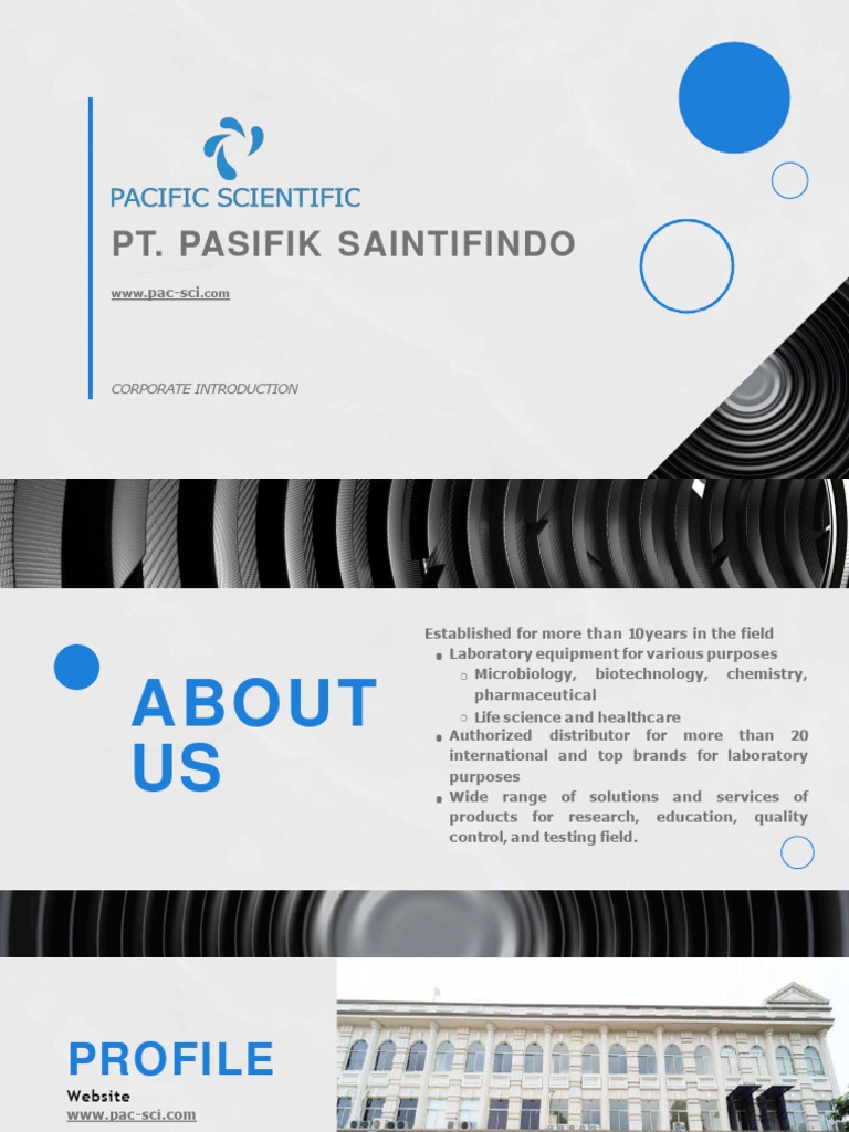 COMPANY PROFILE PT - PASIFIK SAINTIFINDO (2) - Compressed | PDF | Marketing | Business