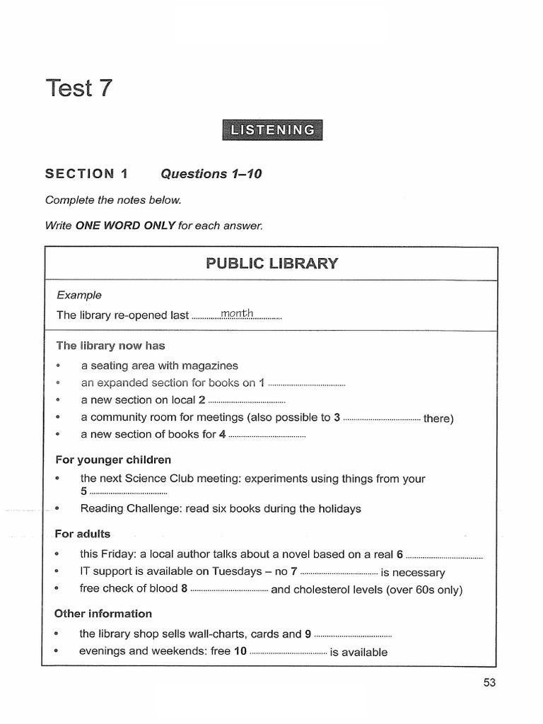 Cambridge 12 - Test 7 | PDF