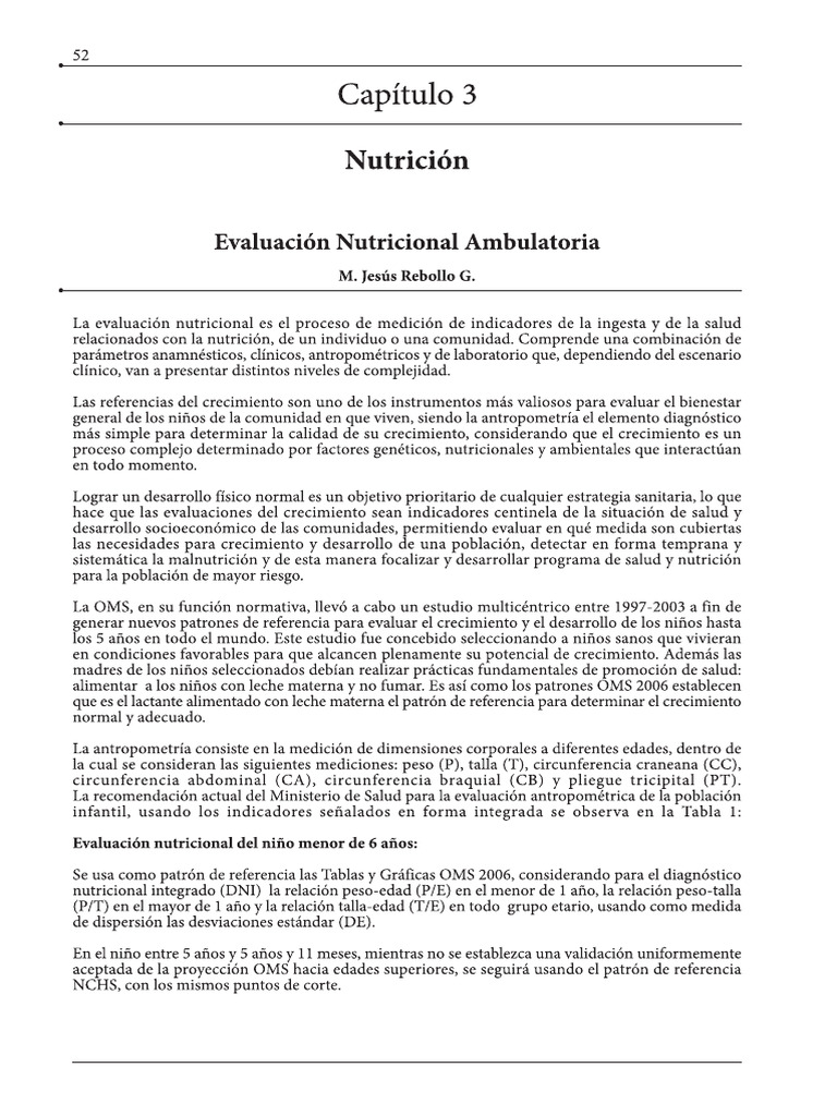 Cap 03a - Nutricion | PDF
