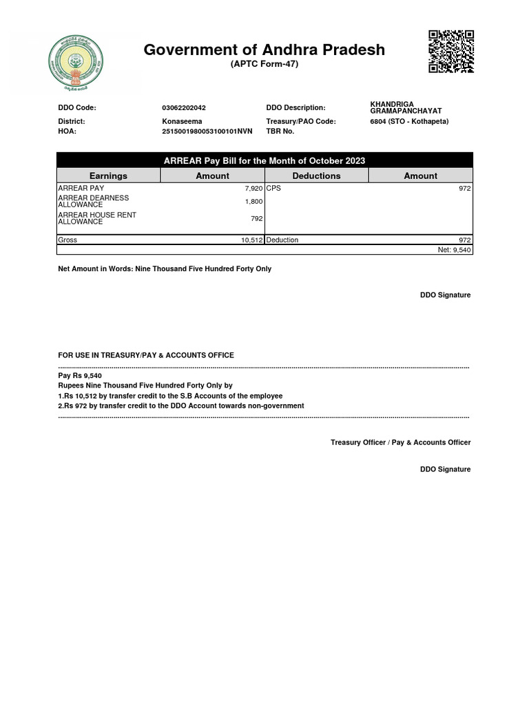 Form 47 | PDF | Taxes | Government Finances