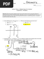 Progress Check Unit 3A MCQ Ans | PDF | Angle | Function (Mathematics)