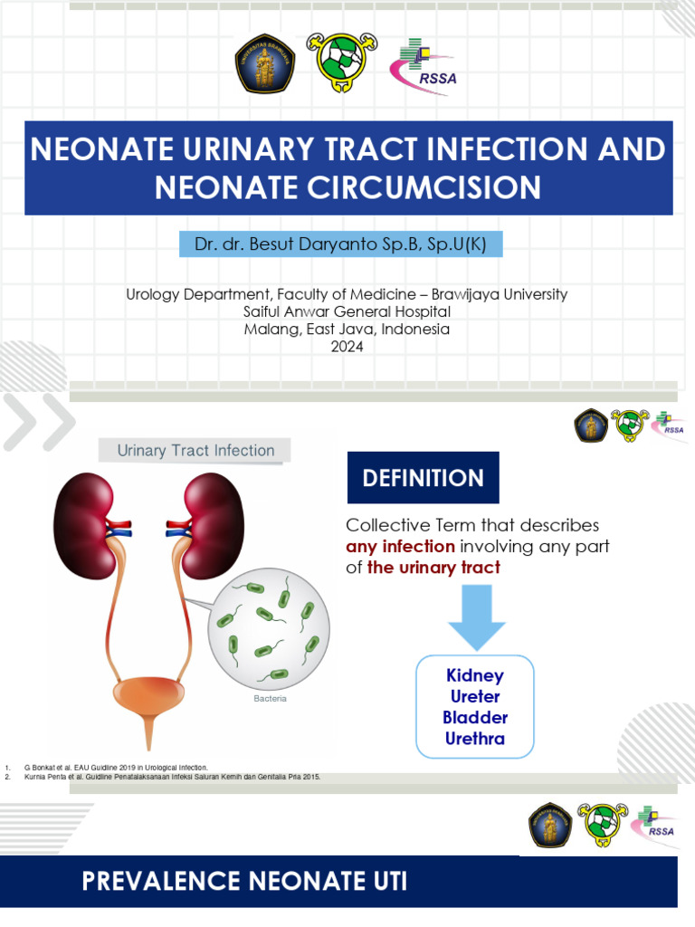 Neonate Urinary Tract Infection and Neonate Circumcision: Dr. Dr. Besut ...