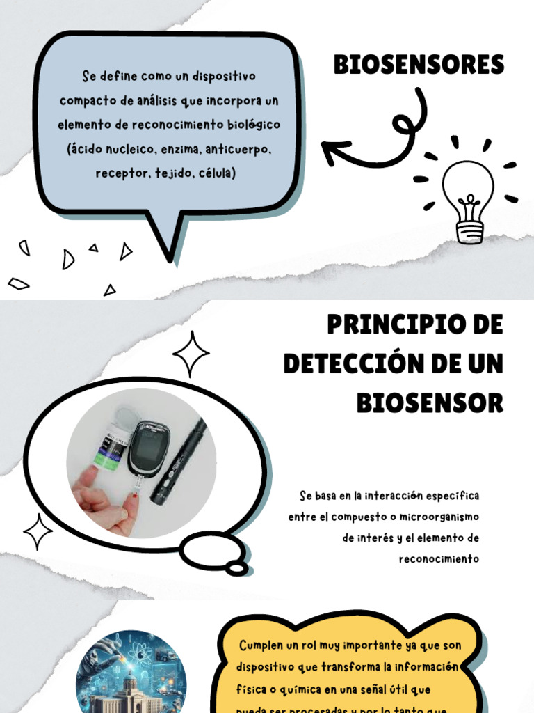 Biosensores: Análisis y Características | PDF | Biosensor | Ciencias fisicas