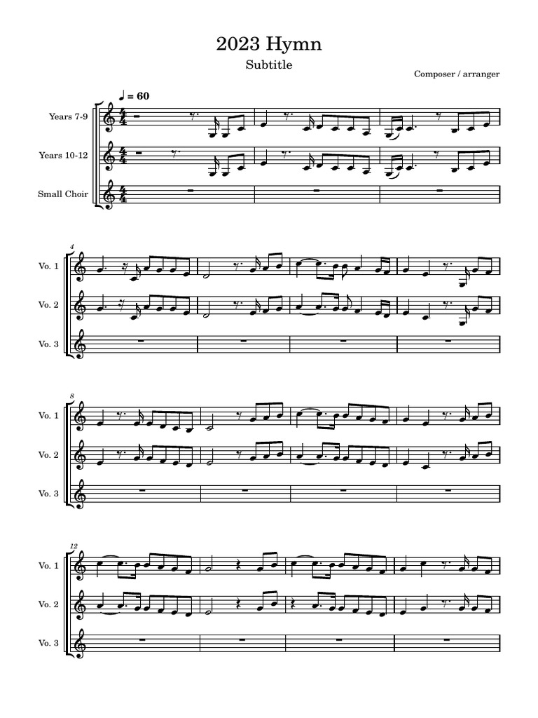 2023 Hymn | PDF