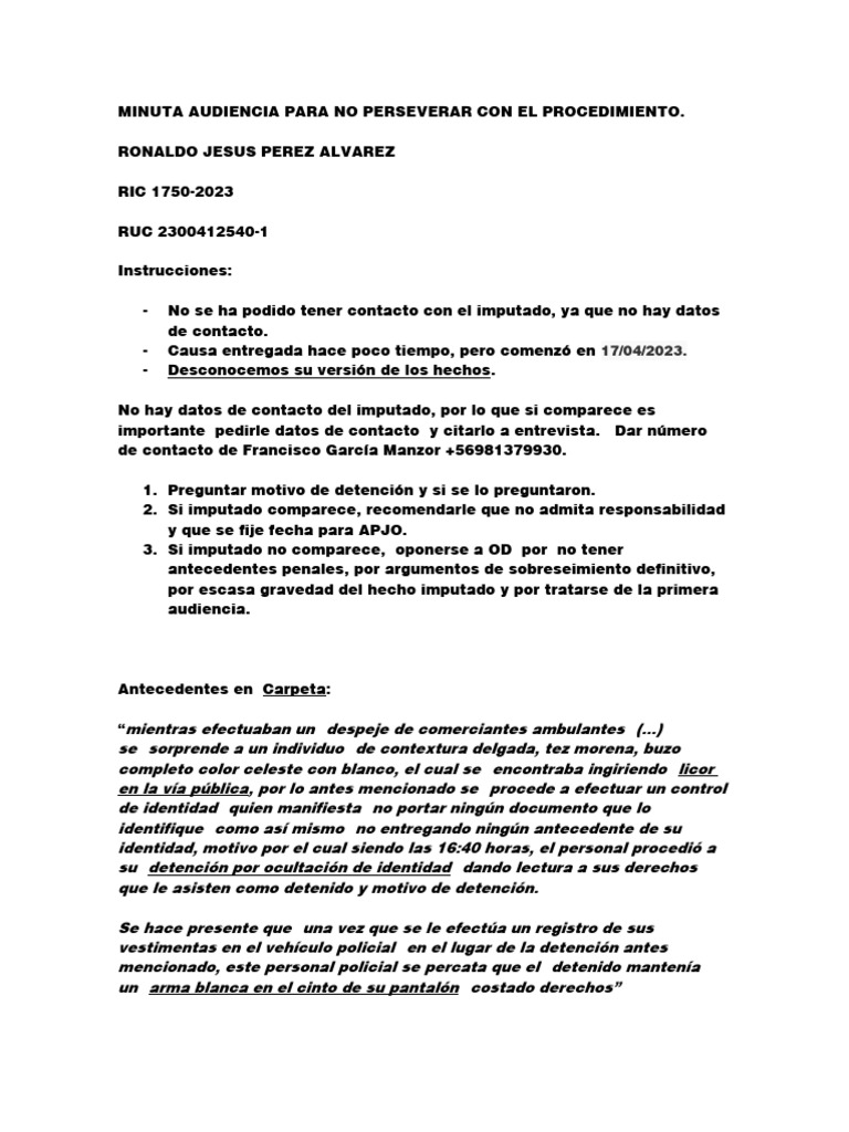 Minuta.2300412540-1. SGF. | PDF