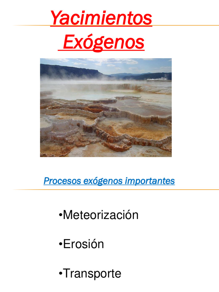 Yac Exogenos Meteor | PDF | Meteorización | Roca (geología)