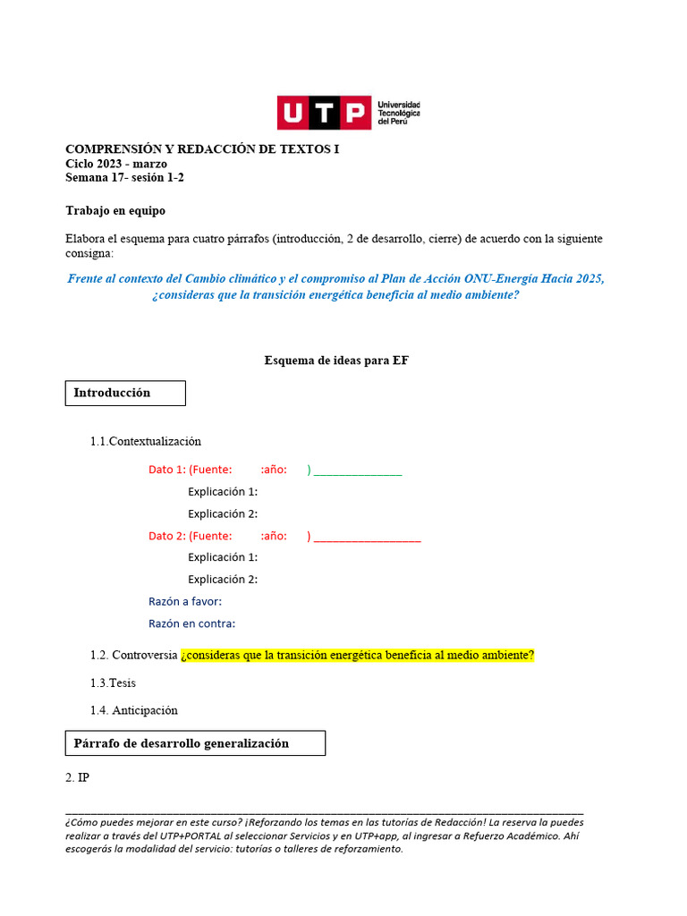Esquema para Examen Final 2023 marzo | PDF
