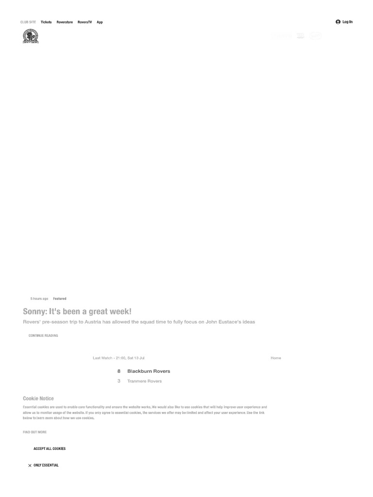 Blackburn Rovers | PDF