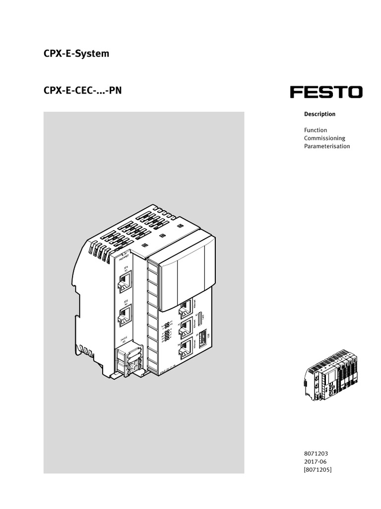 CPX E CEC - PN - Description - 2017 06 - 8071205g1 | PDF | Computer ...