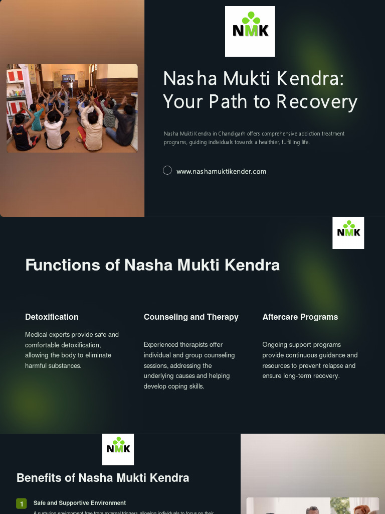 Nasha Mukti Kendra Your Path To Recovery | PDF | Psychotherapy | Mental Health