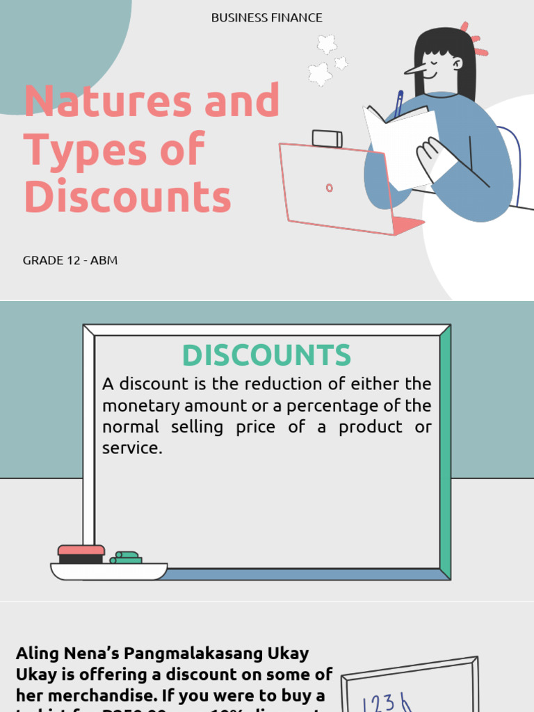 Natures and Types of Discounts | PDF | Discounts And Allowances | Coupon