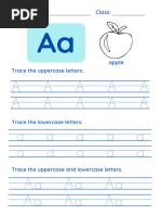 Filipino Alphabet Tracing | PDF | Languages | Foreign Language Studies