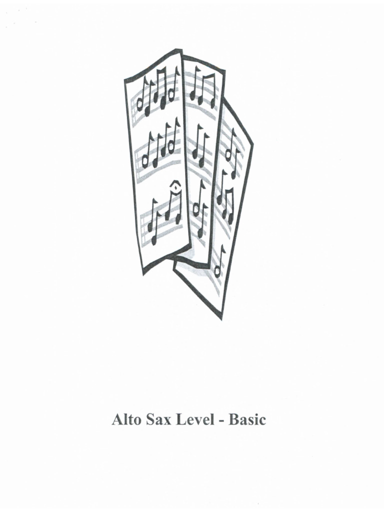 Alto Sax - LVL Basic | PDF