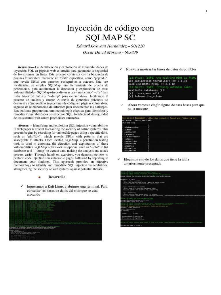 Informe Laboratorio #2 | PDF | Datos de computadora | Bases de datos