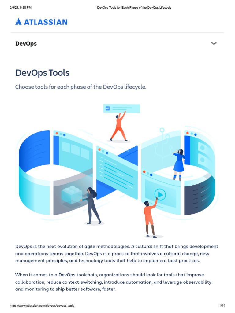 DevOps Tools For Each Phase of The DevOps Lifecycle | PDF | Version Control | Product Lifecycle