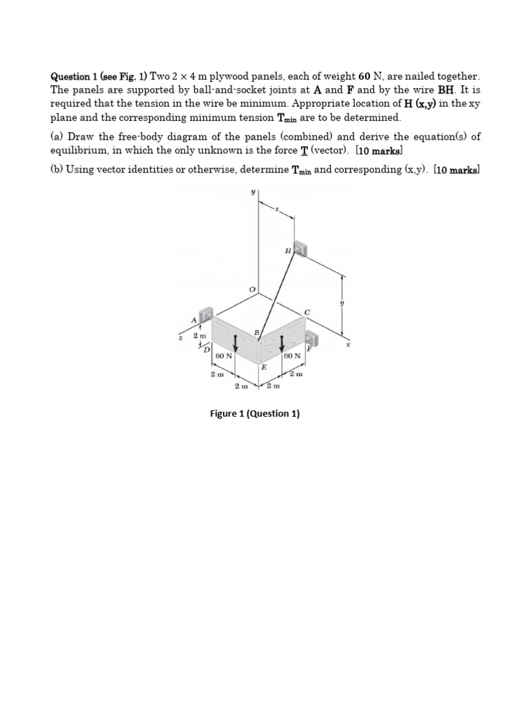 Mid Sem Solution 2017 ME-101R1 | PDF | Bending | Applied And Interdisciplinary Physics