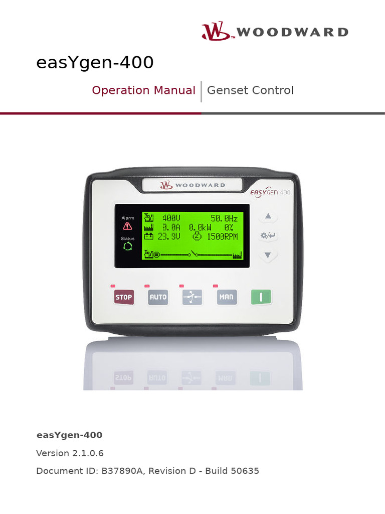 Easygen 400 | PDF | Electric Generator | Safety
