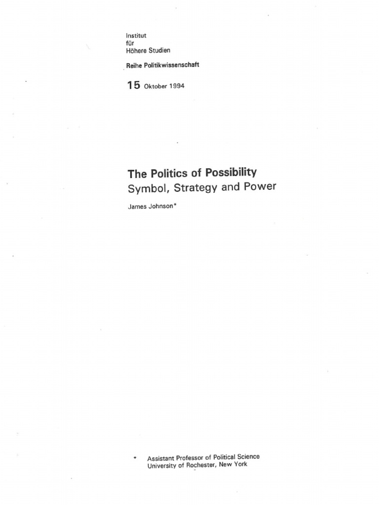 Johnson Symbol Structure | PDF
