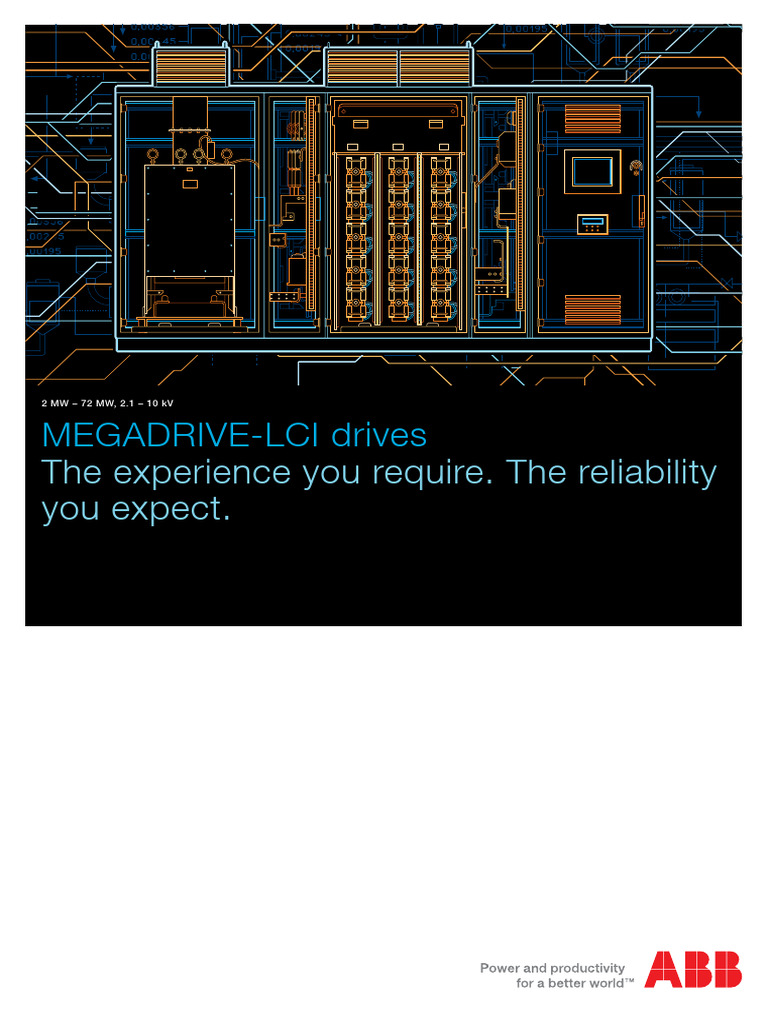 MEGADRIVE-LCI Medium Voltage Drives | PDF | Electric Motor | Power Inverter