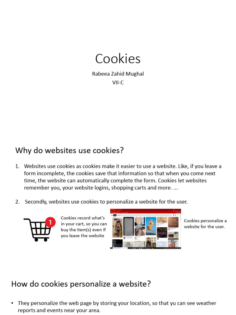 Cookies | PDF | Computers
