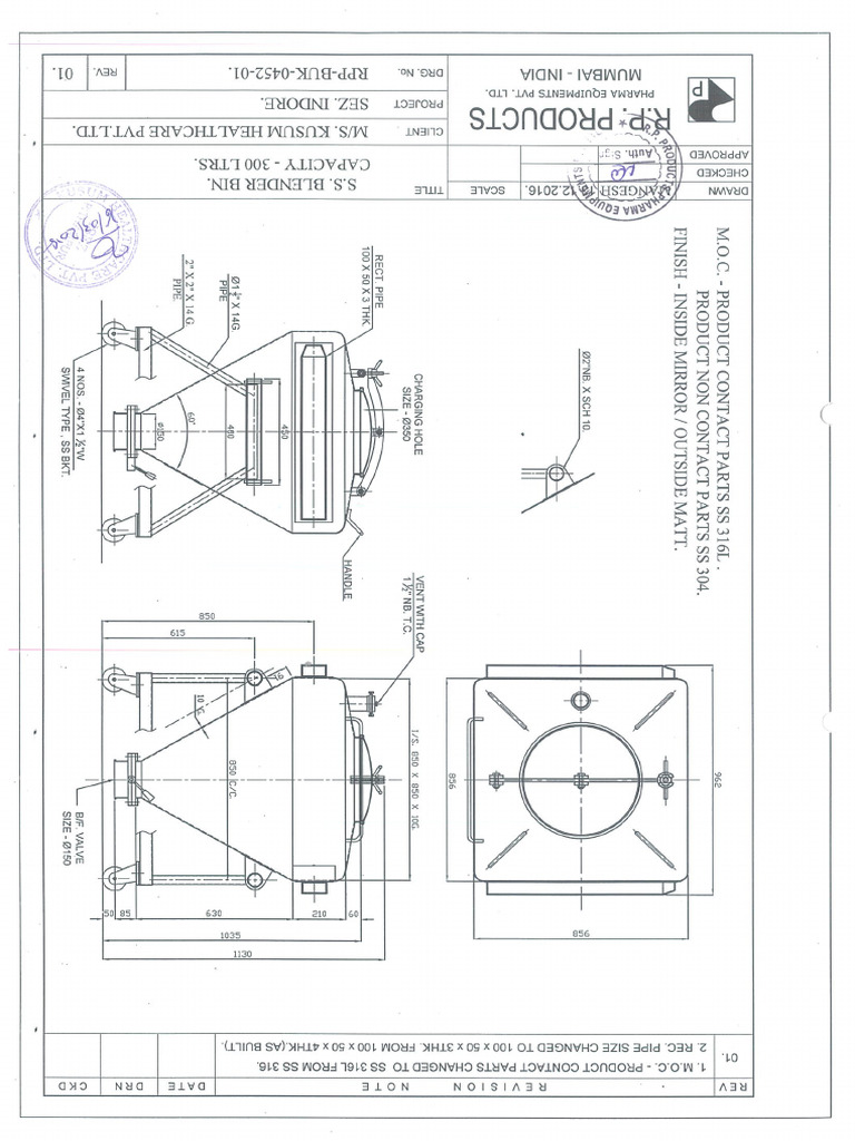 Conta Bin 300 L | PDF