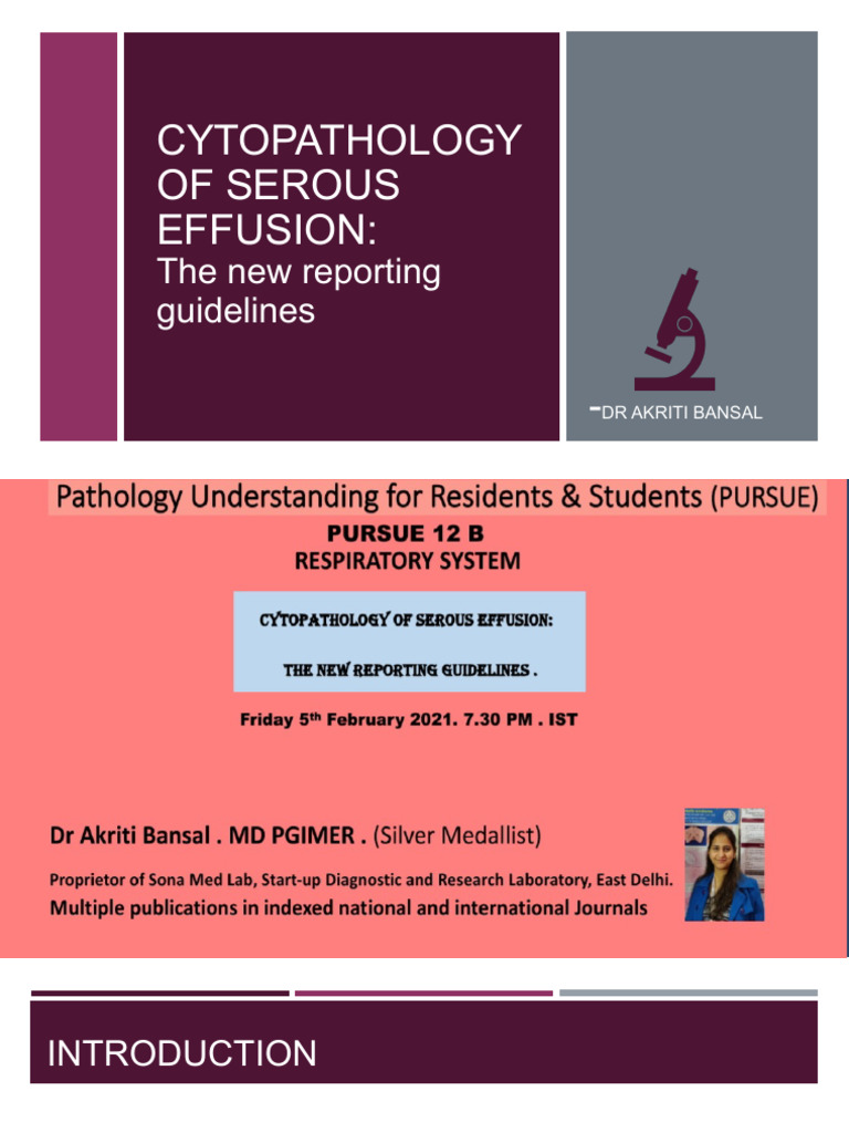 9e Cytology of Serous Effusion | PDF | Cytopathology | Lymphoma