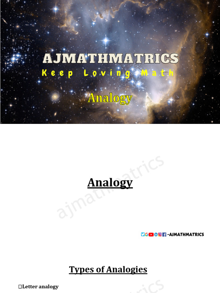 Analogy | PDF