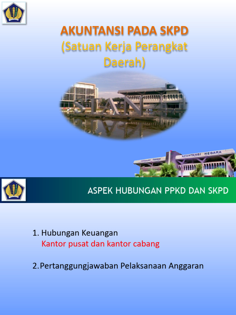 Akuntansi SKPD: Sistem dan Transaksi | PDF