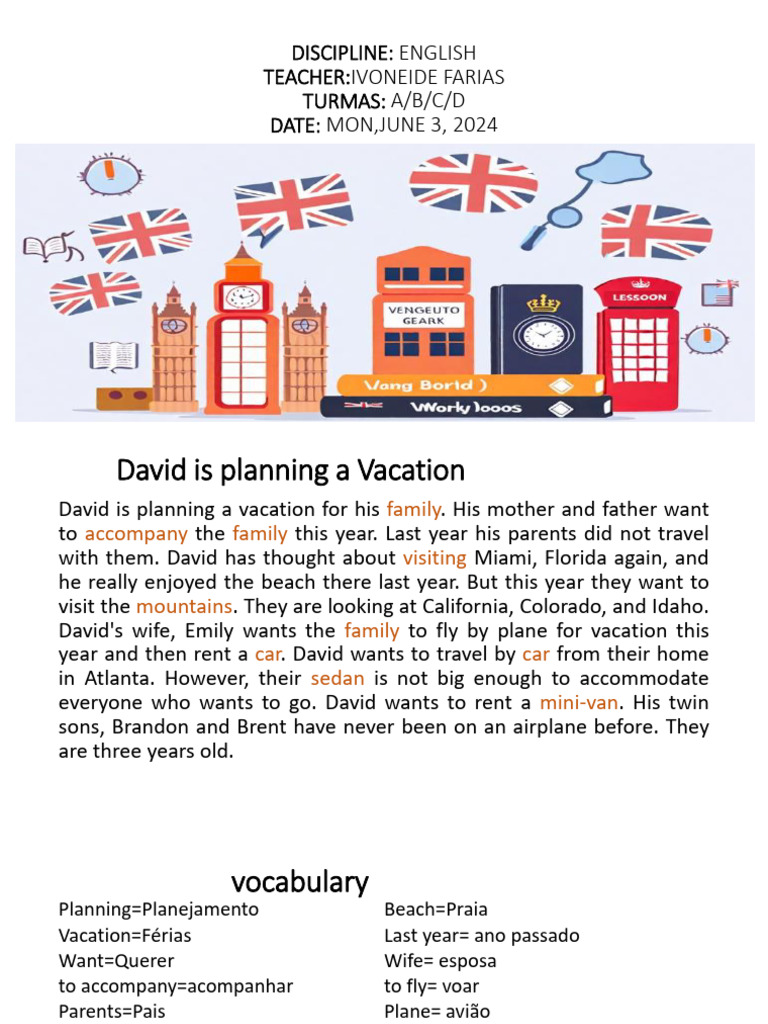 Text David 9º Ano | PDF