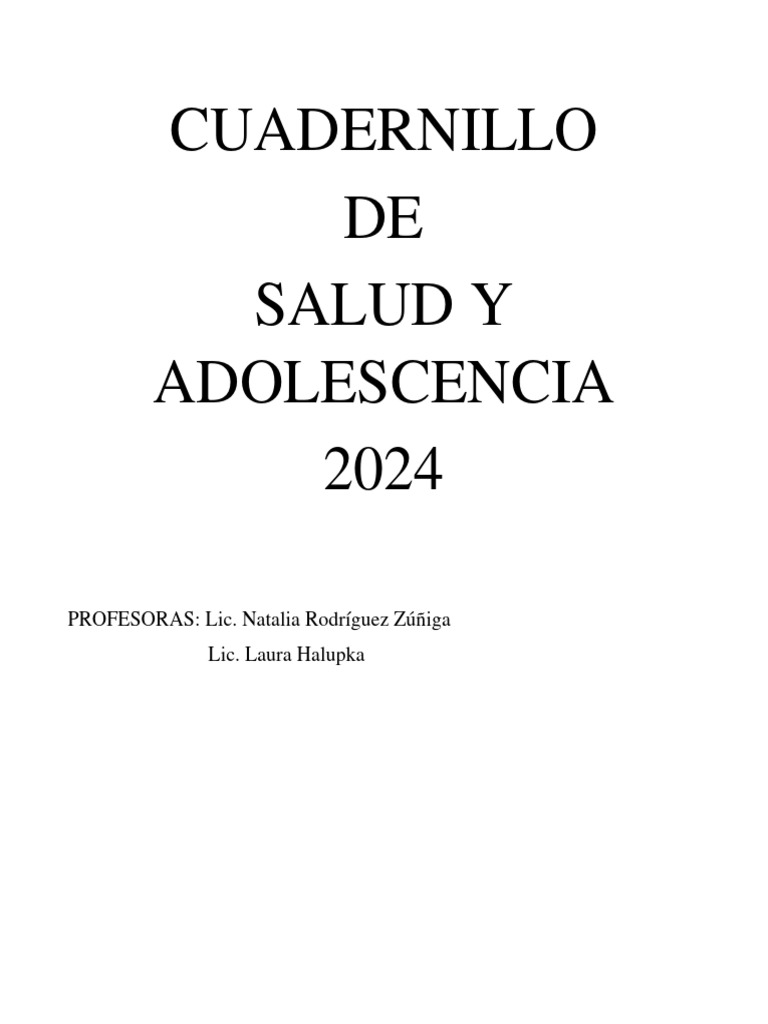 Cuadernillo U1 | PDF | Hospital | Asistencia sanitaria preventiva