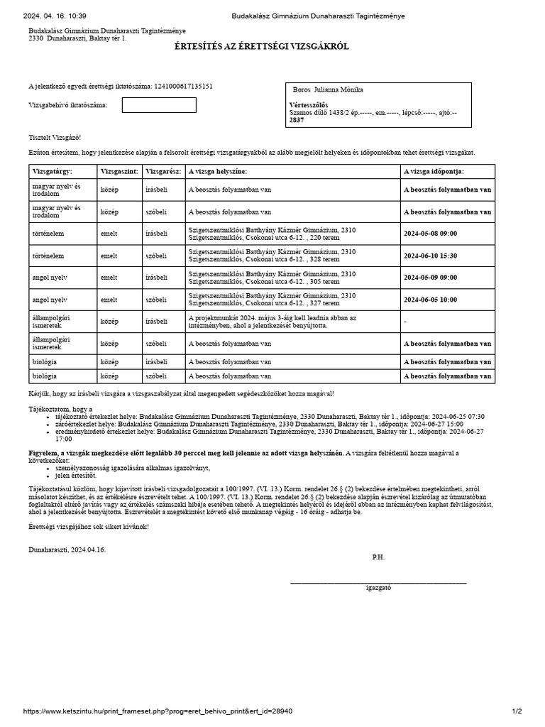 Boros Julianna | PDF