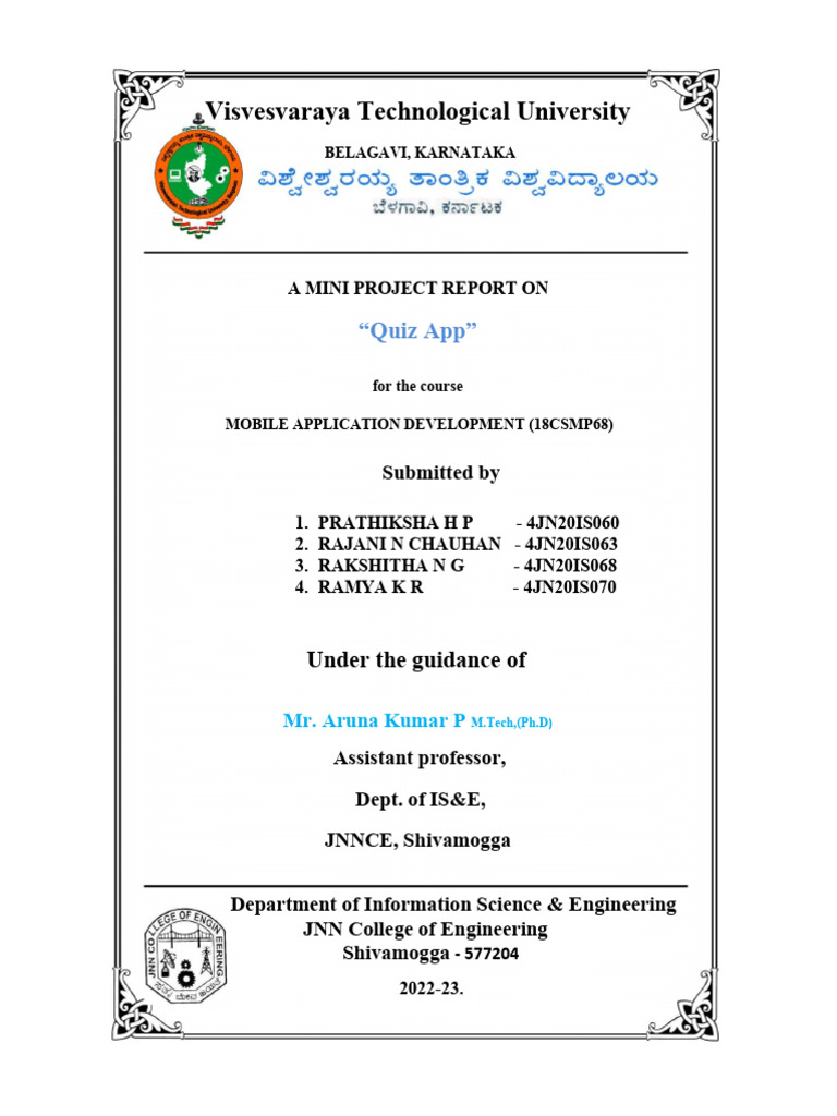 Mad Final | PDF | Mobile App | Android (Operating System)