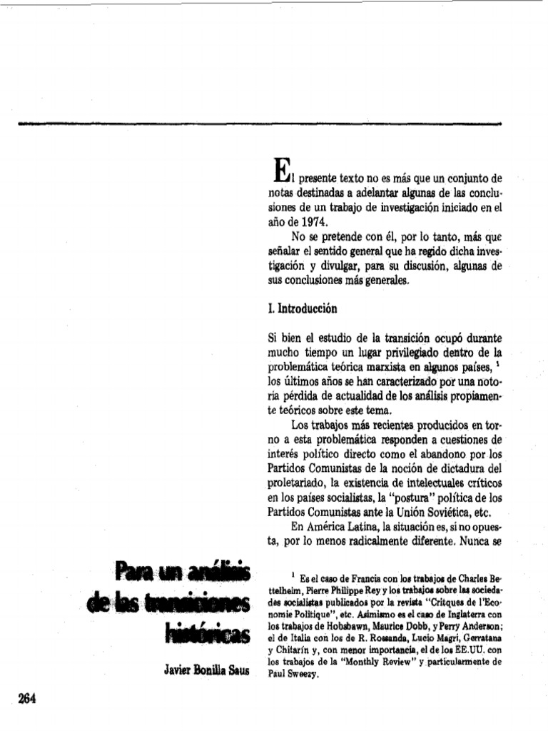 Análisis de Transiciones en América Latina | PDF | marxismo ...