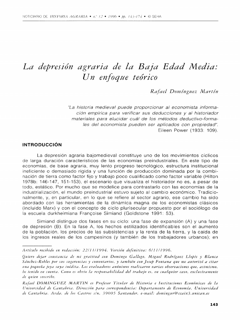 HA12 Dominguez Contexto Abel | PDF | Agricultura | Campesino
