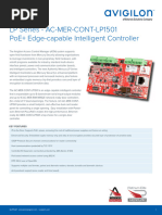 Mercury Security LP1501 Intelligent Controller Manual | PDF | Relay | Flash Memory