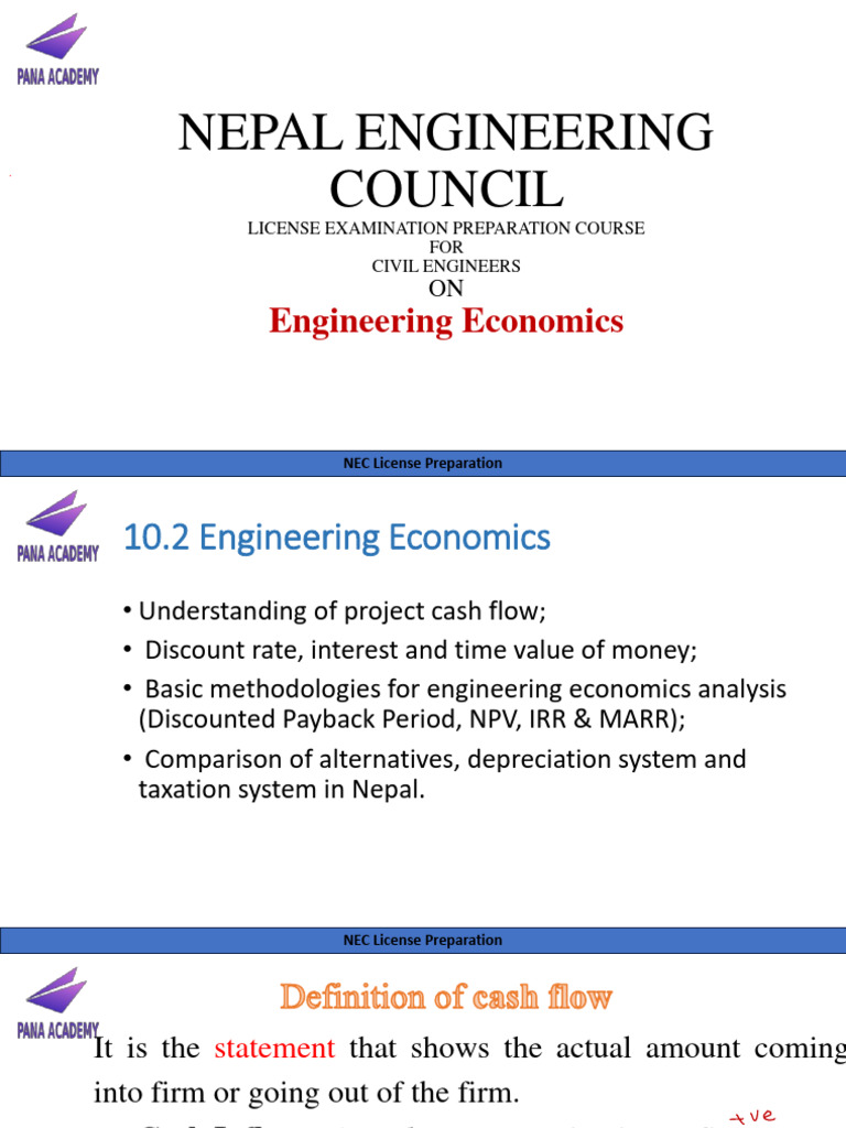 102 Economics - 240325 - 091242 | PDF | Internal Rate Of Return | Net ...