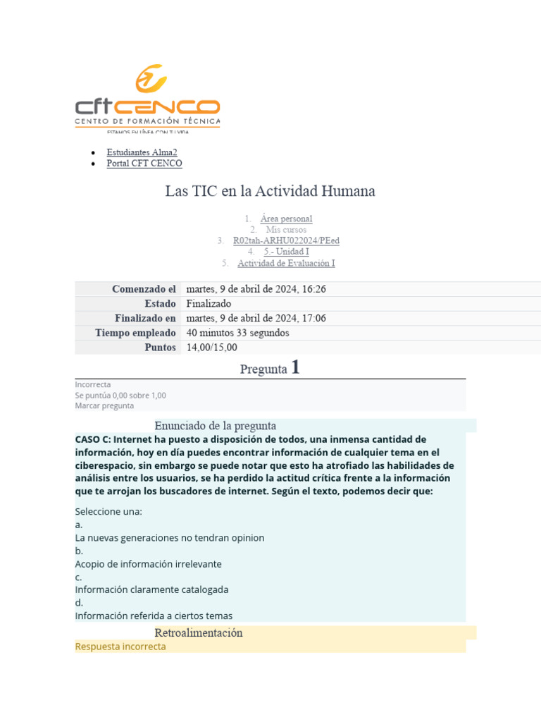Prueba de Las TIC | PDF | Tecnología de información y comunicaciones | Internet