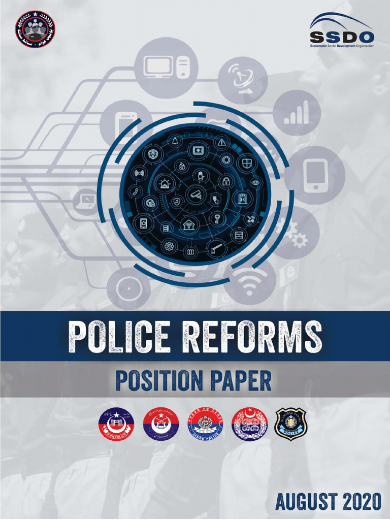 Police Reforms in Pakistan Position Pape 64424614 | PDF | Police | Crimes