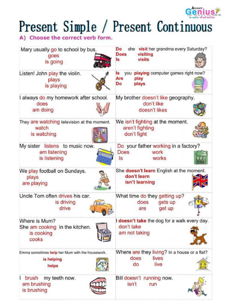 Present Sim Vs Con | PDF