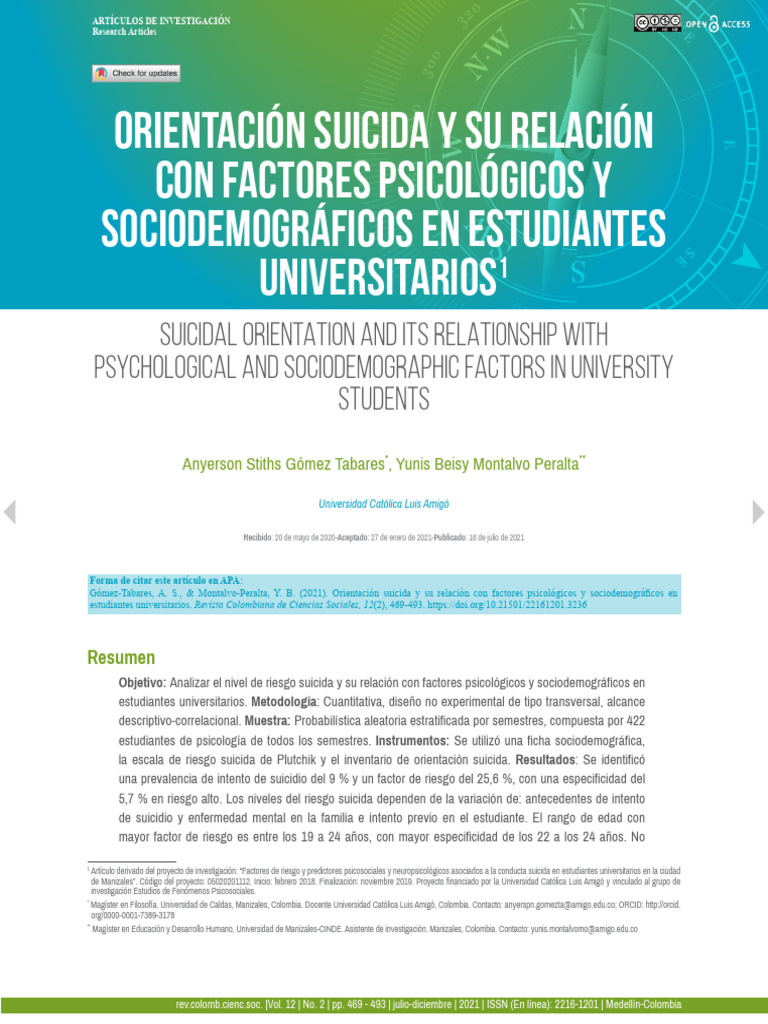 Orientación Suicida | PDF | Suicidio | Depresión (estado de ánimo)