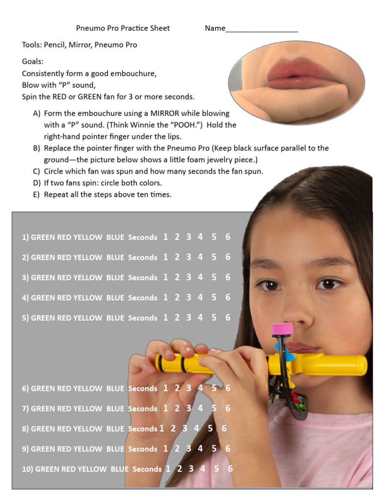 Pneumo Pro Practice Sheet 1 | PDF