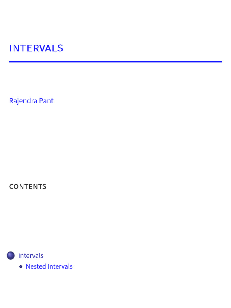 Section-2 5 | PDF | Interval (Mathematics) | Mathematics